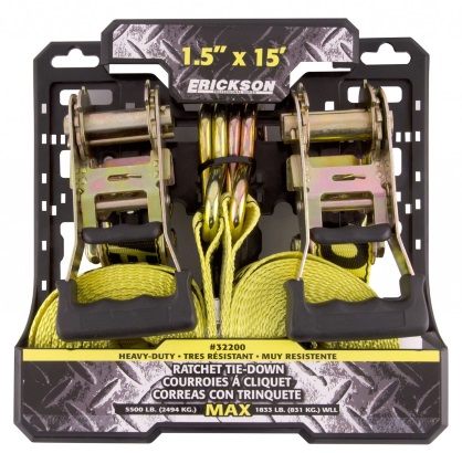 Erickson Ratcheting Tie Downs | Cap-it